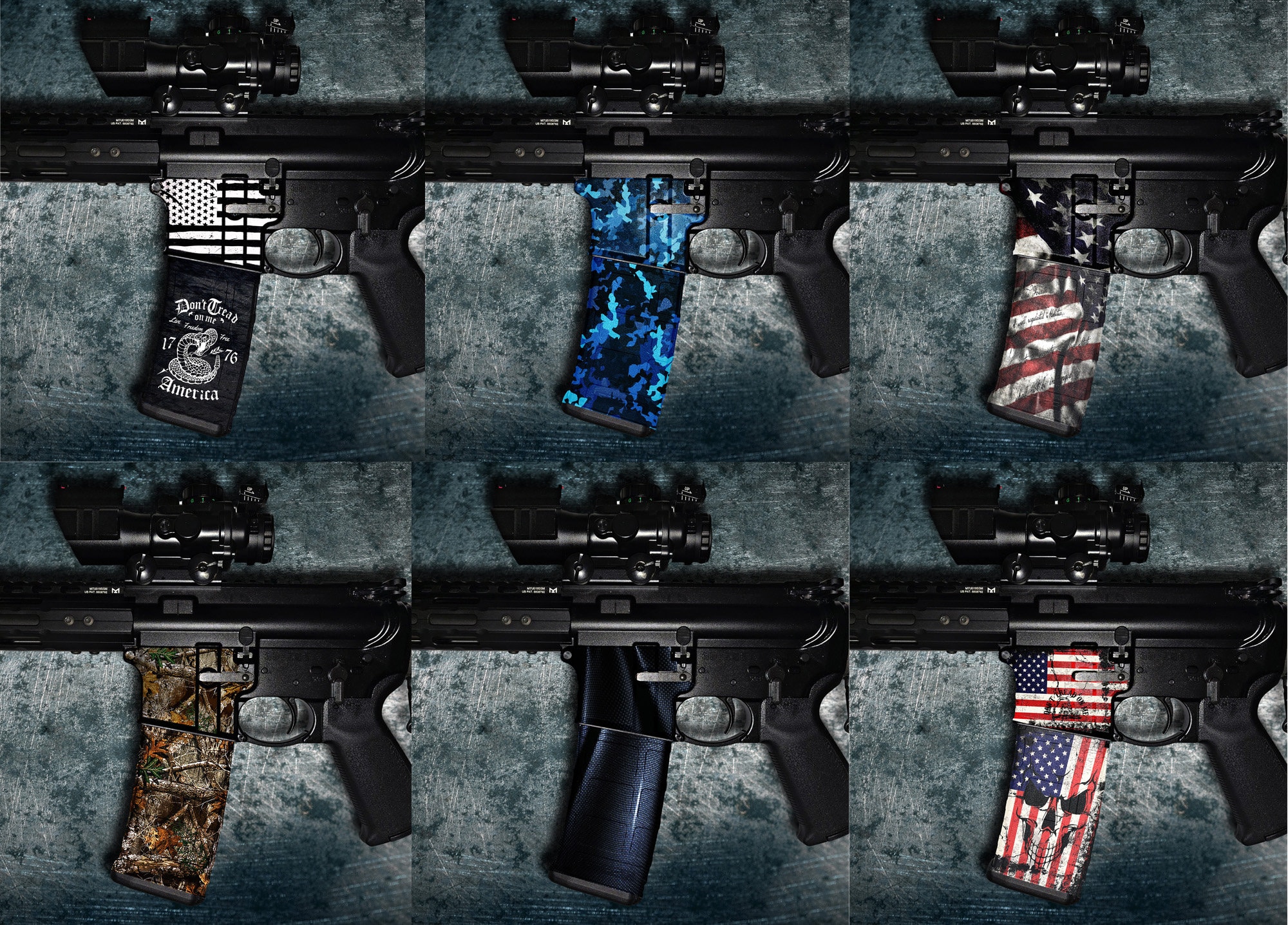 Airsoft Magwell Vinyl Wrap Skins Upper Receiver Sticker - Etsy