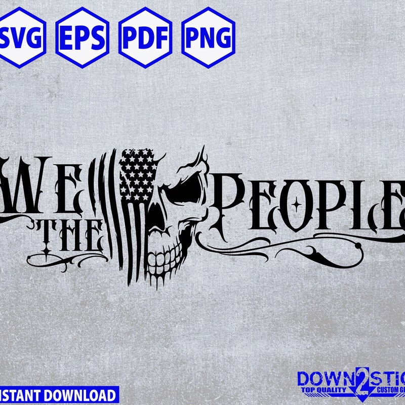 We the People Svg - Etsy