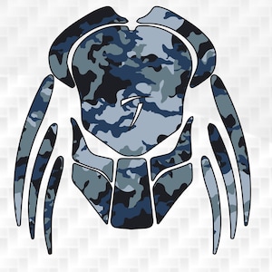 AVP Predator Helm Sticker | Multi Pattern | Uv-chemical Resistant ...
