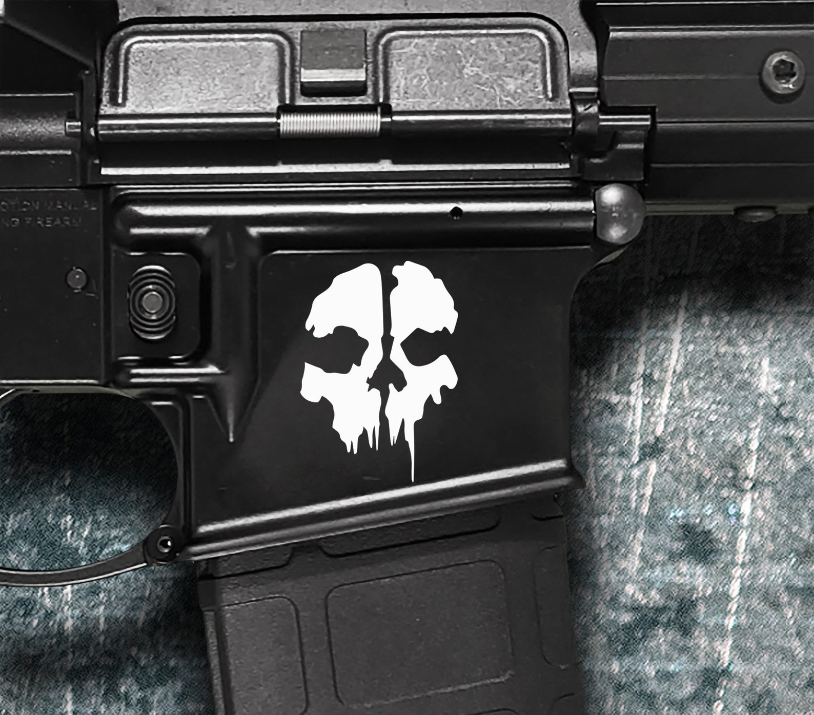 AR Airsoft Magwell Vinyl Decals (5 Pack) Decals Patriotic Emblems - Etsy