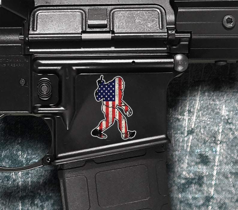 AR Airsoft Magwell Vinyl Decals (5 Pack) Decals Patriotic Emblems - Etsy