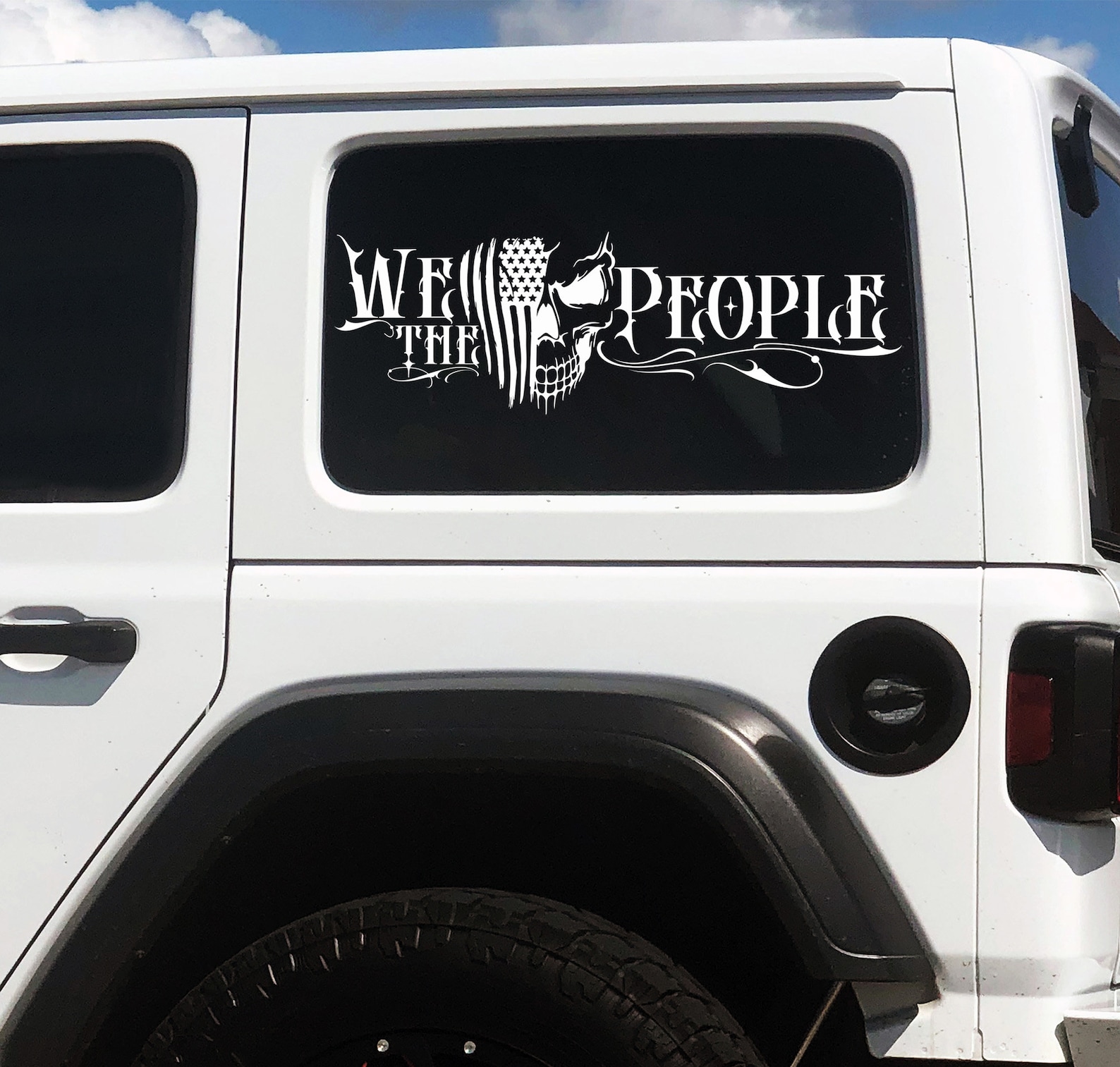 We the People American Pride - Patriotic - Vinyl Decal Sticker - Etsy