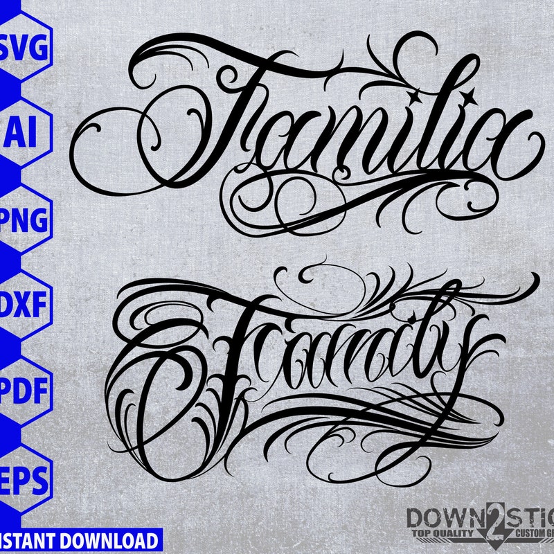 Gangster Script - Etsy