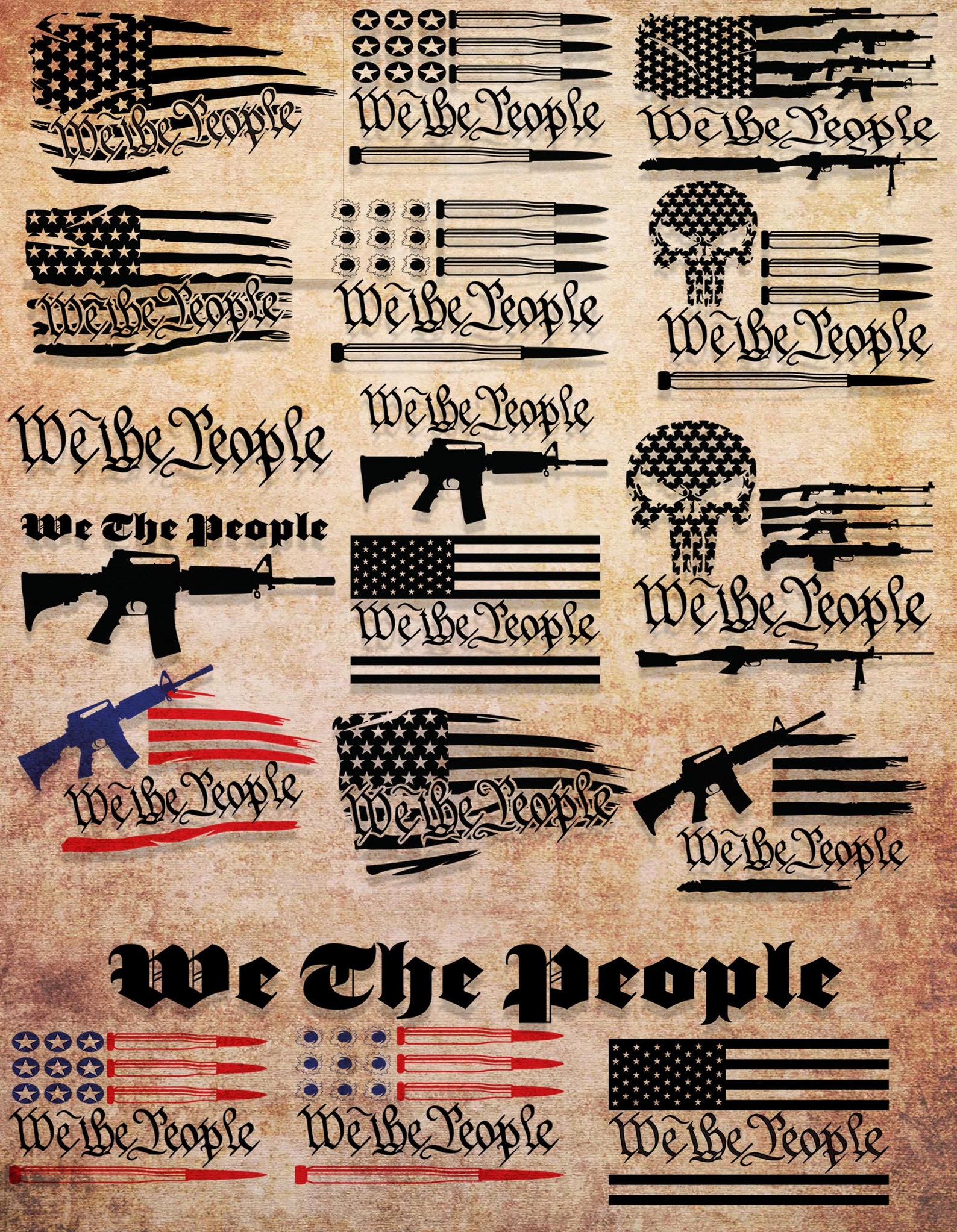 We the People SVG PNG AI Epx Dxf Pdf - Etsy