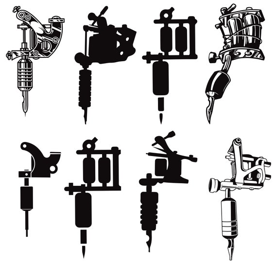 Tattoo Machine Tattoo Flash