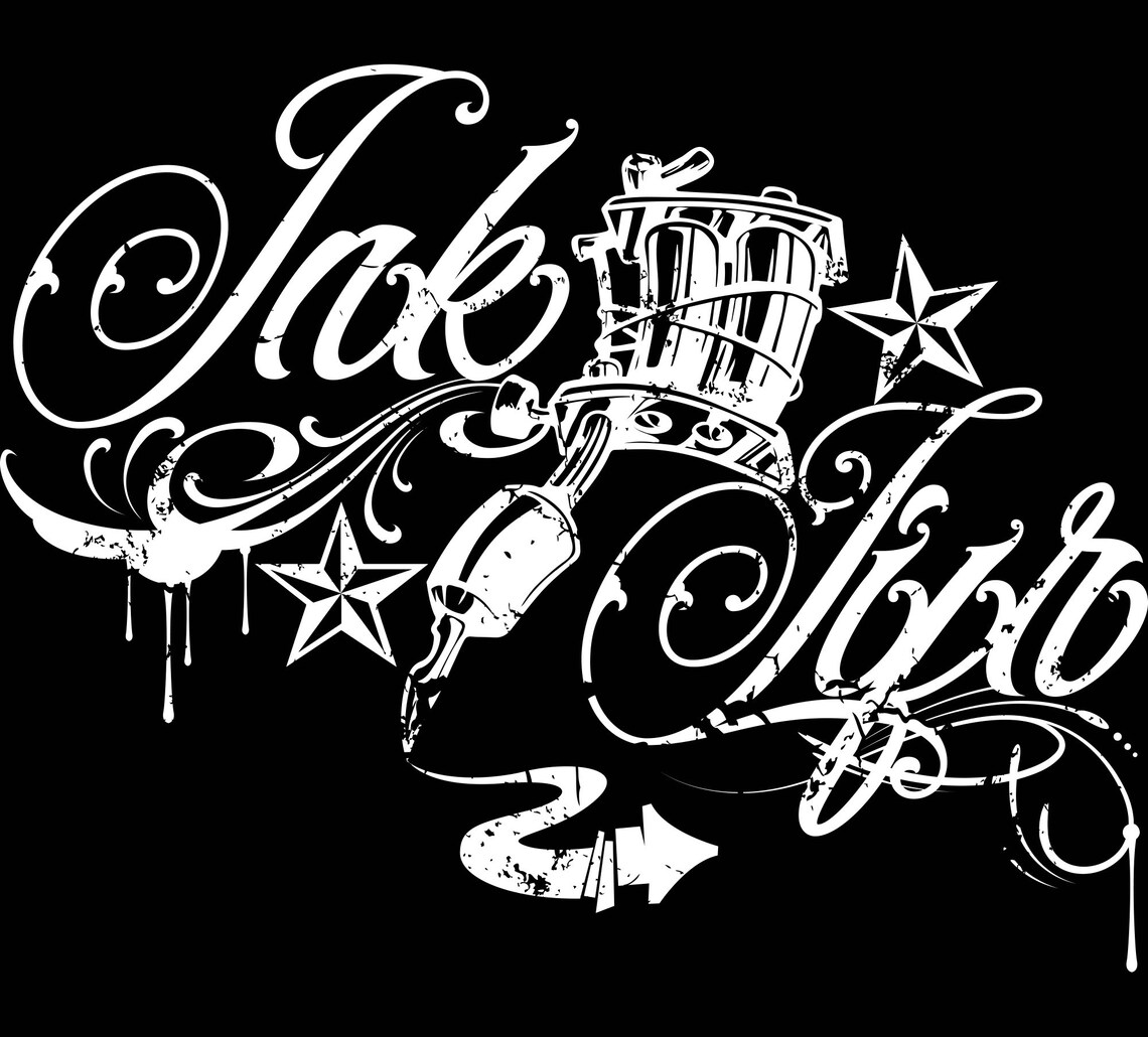 Ink Life Tattoo T-shirt Design Svg/ Png/ Jpeg/ - Etsy