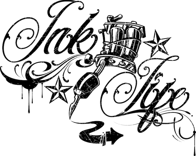 Ink Life Tattoo T-shirt Design Svg, Png, Eps - Etsy