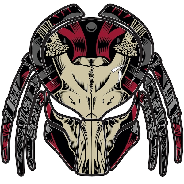 Predator Helmet - Etsy