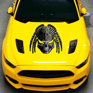 Predator Aztec Warrior, Aztec Skull Predator Helm Sticker, Aztec ...