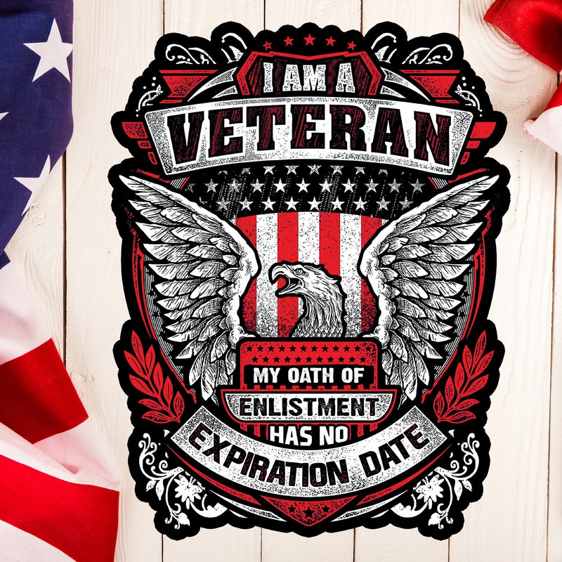 Veteran Decal - Etsy