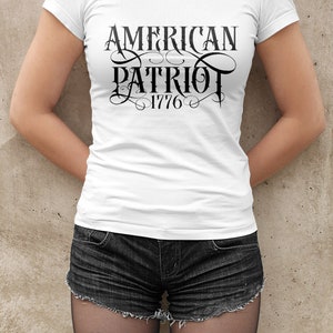 American Patriot Digital File, American Patriotic Svg Fancy Script ...