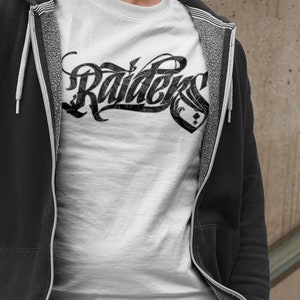 Las Vegas Raiders Script Bandana Pattern Svg-png-pdf-jpeg, Raiders ...