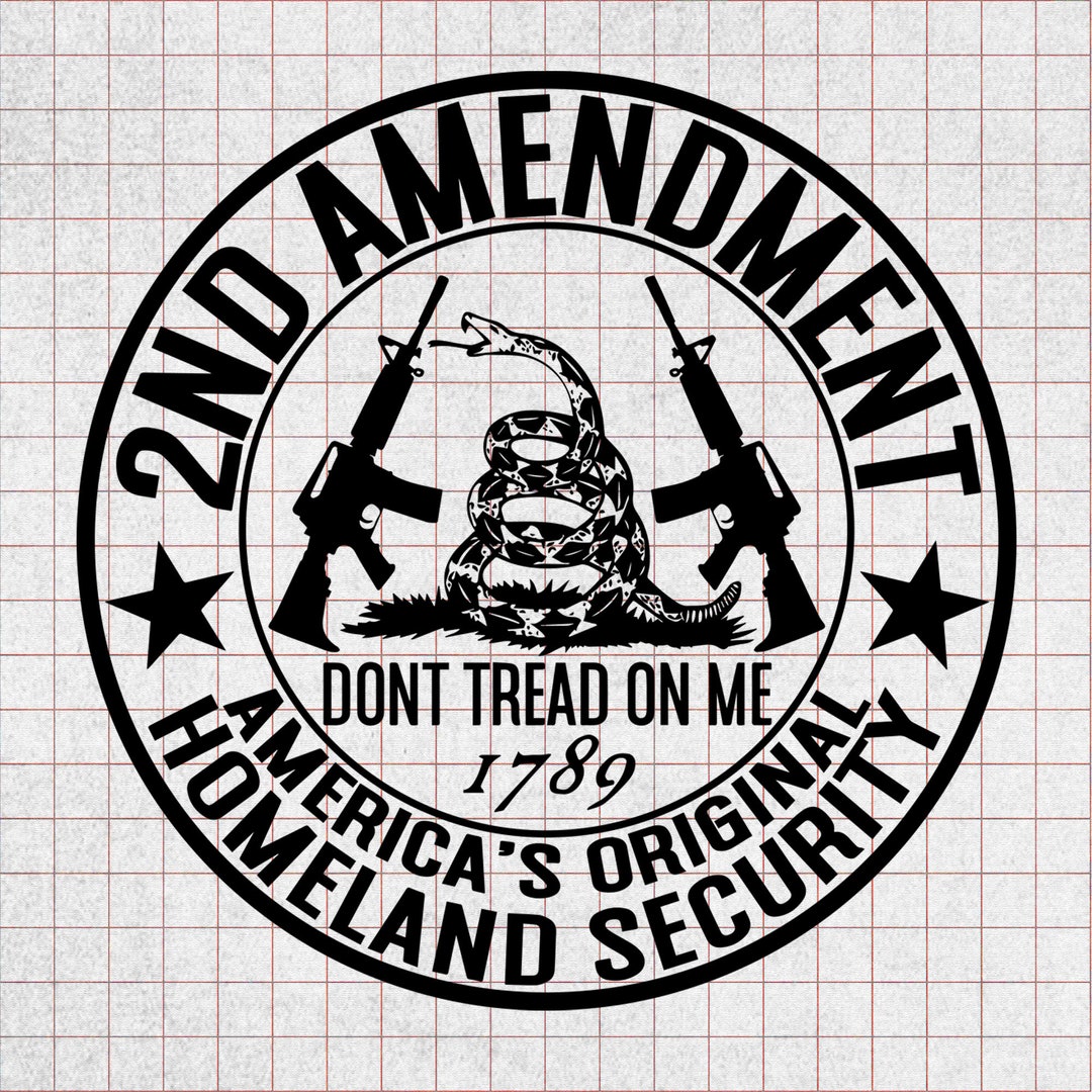 Round 2nd Amendment USA Gun Permit Expires Never Car Truck Van Window ...