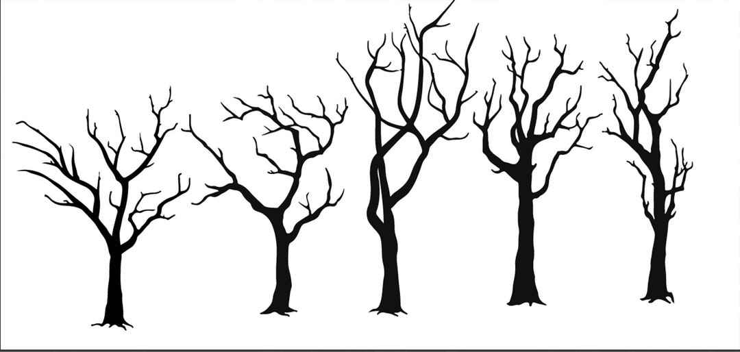 Dead Trees SVG File - Etsy