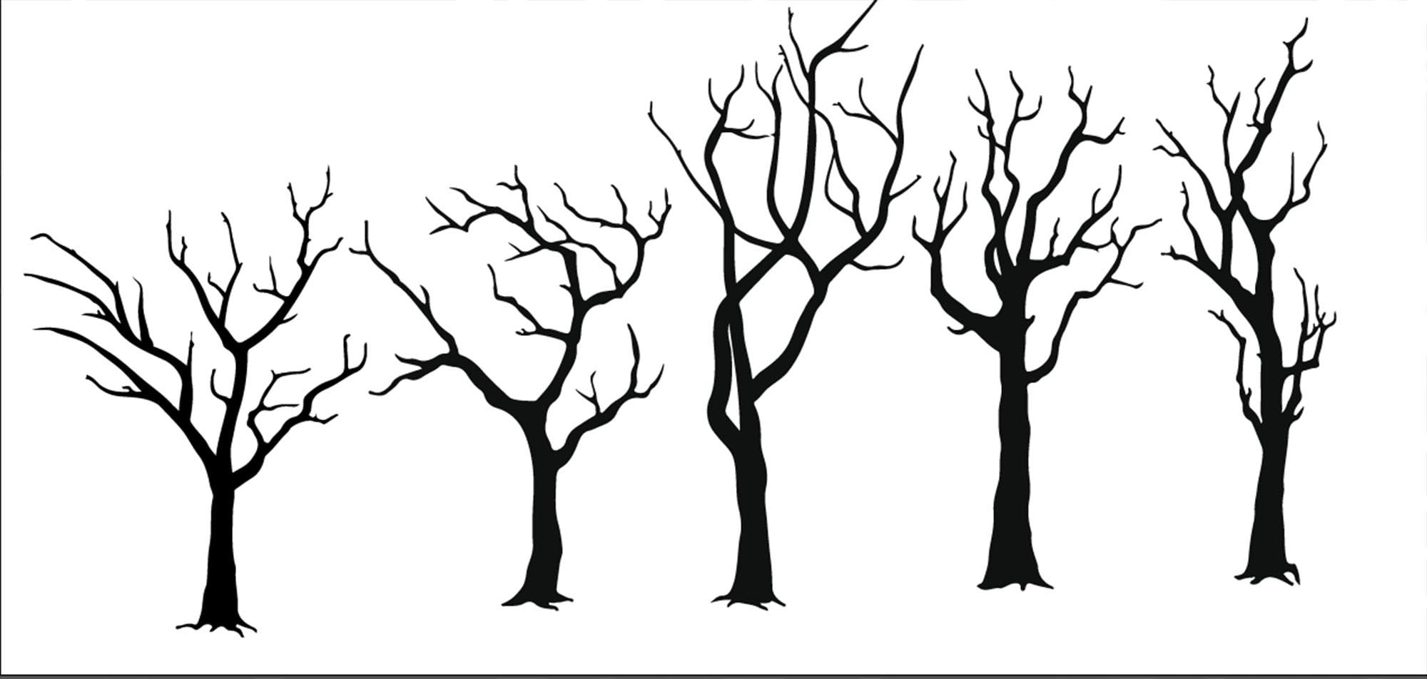 Dead Trees SVG File - Etsy