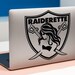 Raiderette Vinyl Decal, Female Las Vegas Raider Fan Decal Sticker - Etsy