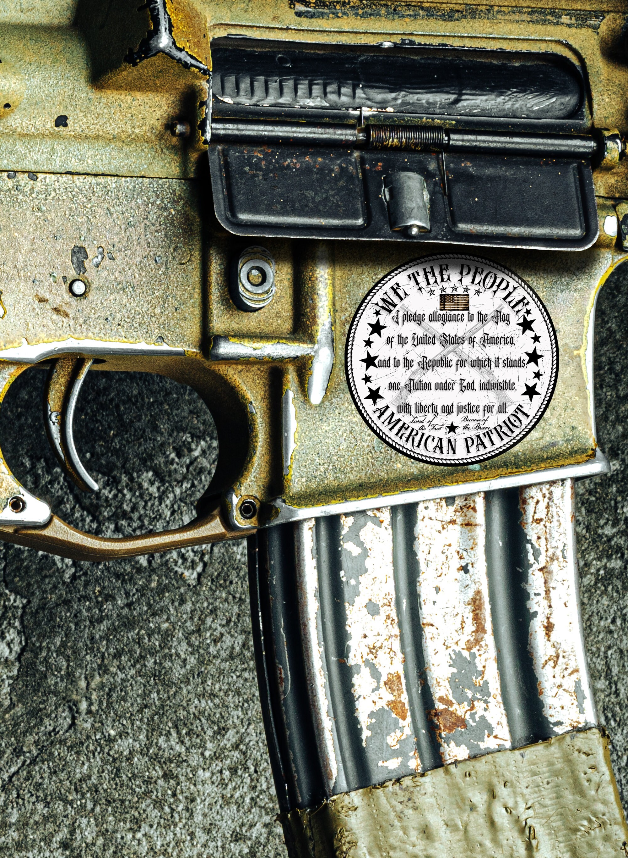 We the People Pledge of Allegiance Sticker High Quality - Etsy