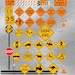 Road Signage Set 4 SVG - Etsy