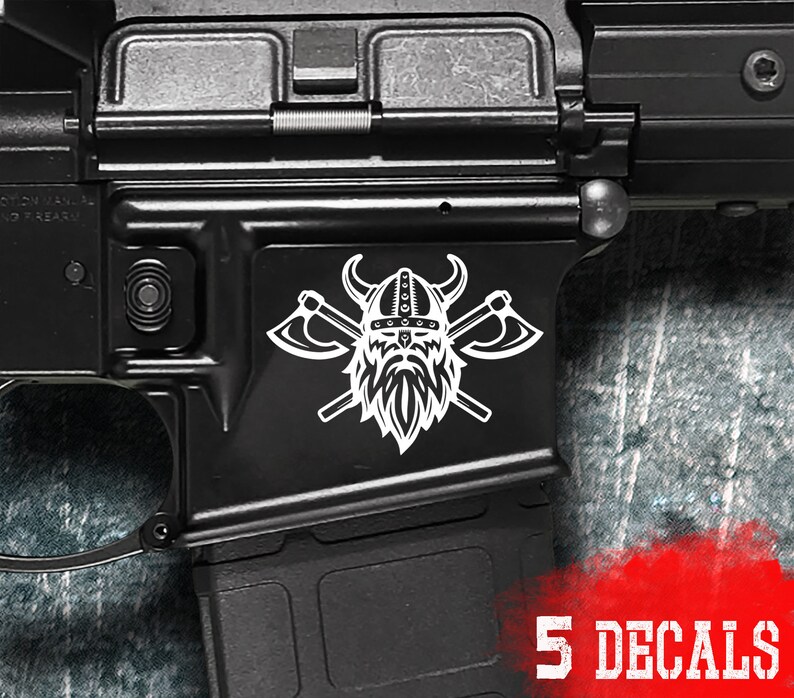 AR Airsoft Magwell Vinyl Decals (5 Pack) Decals Patriotic Emblems - Etsy