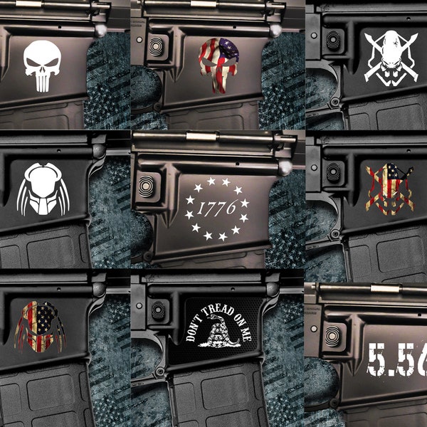 Ar 15 Magwell Decal - Etsy