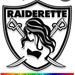 Raiderette Vinyl Decal, Female Las Vegas Raider Fan Decal Sticker - Etsy
