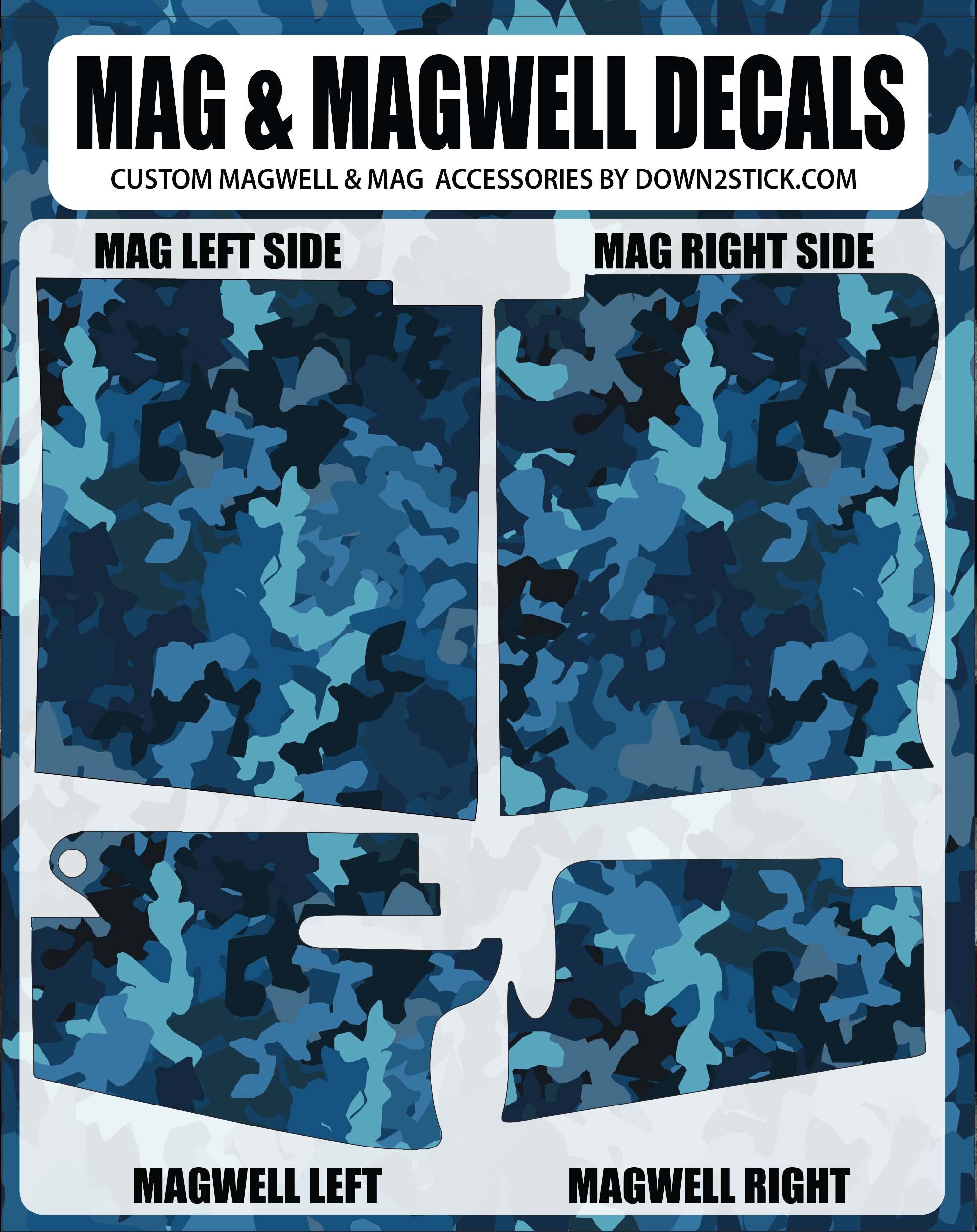 Airsoft Magwell Vinyl Wrap Skins Upper Receiver Sticker - Etsy