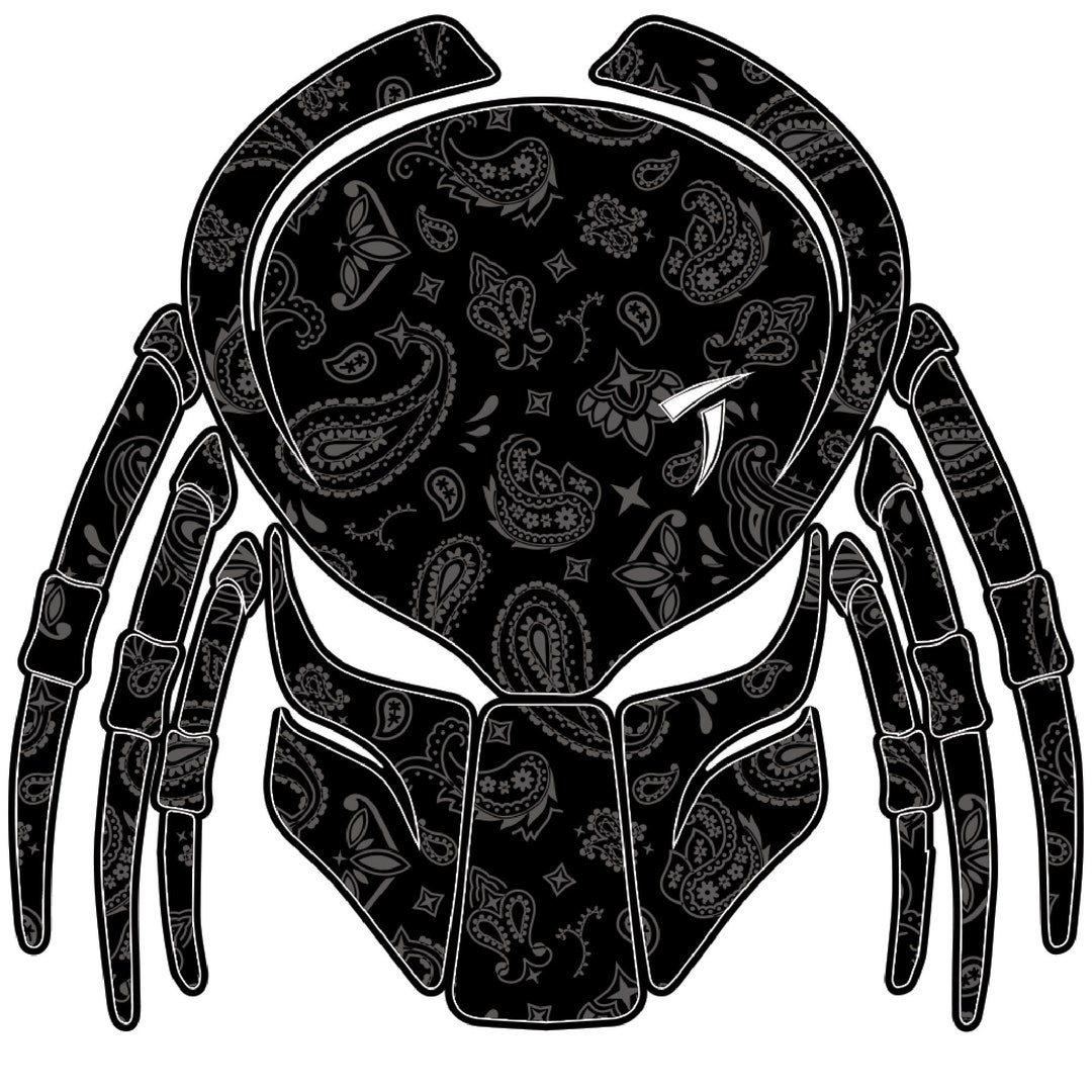 Predator Sticker, Predator Decal, Predator Helmet Sticker, Water ...