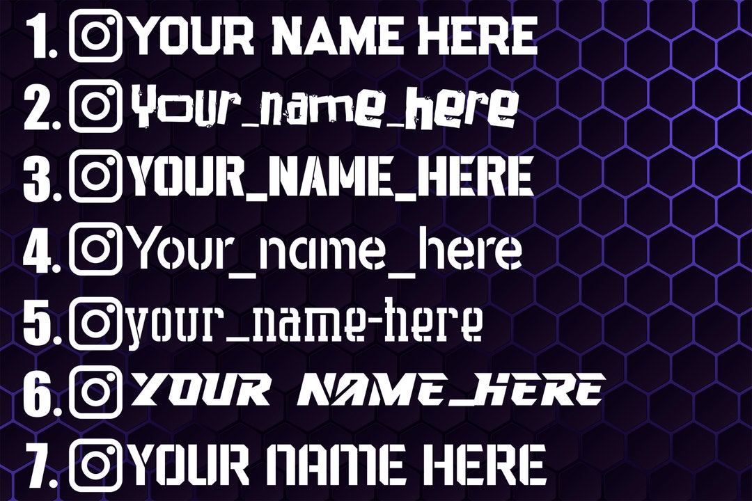 CUSTOM Social Media Decal Sticker - Username, Brand, Social Media Logo ...