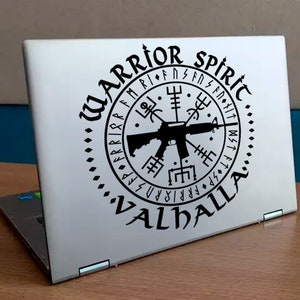 Warrior Spirit Valhalla, Rifle Decal Bumper Sticker, Valhalla Vinyl ...