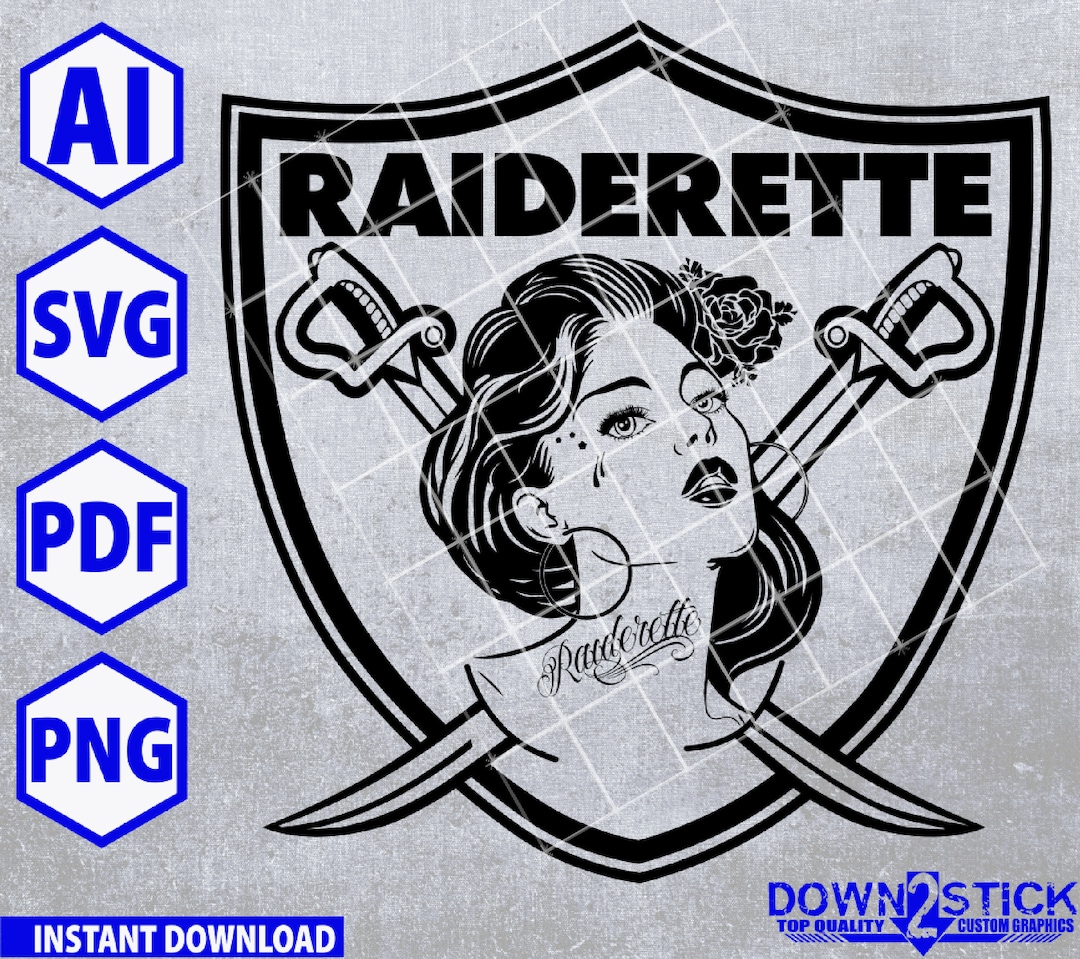 Raiderette Svg, Raiderette Fan Svg, Las Vegas Raiderette Svg, Dxf, Eps ...