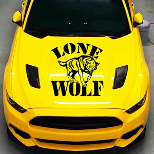 Lone Wolf Vinyl Decal, Lone Wolf Sticker, Lone Wolf Die-cut Design - Etsy
