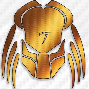 AVP Predator Helm Sticker | Multi Pattern | Uv-chemical Resistant ...