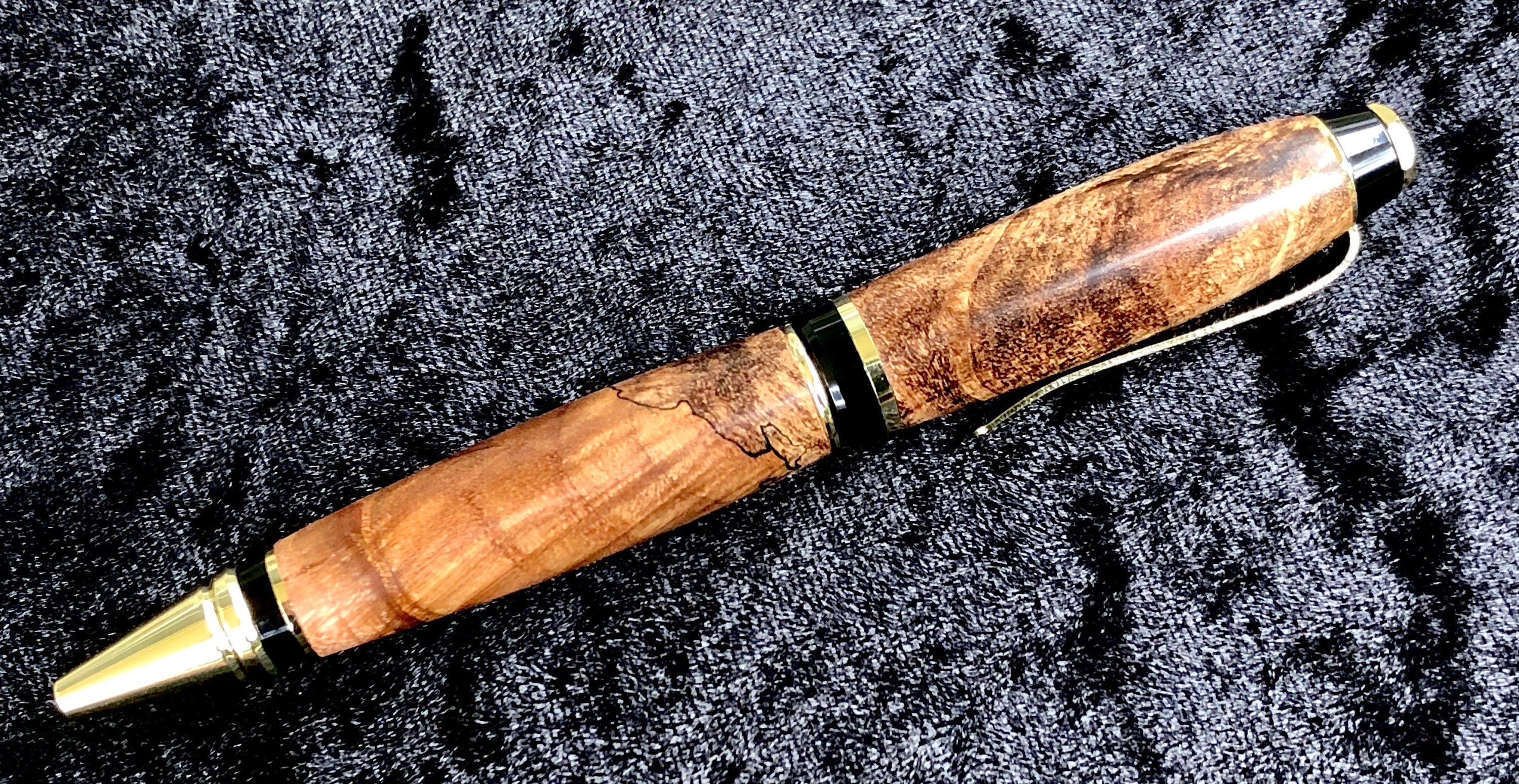 Custom Hand-turned Pen, Made From Spalted Maple - Etsy