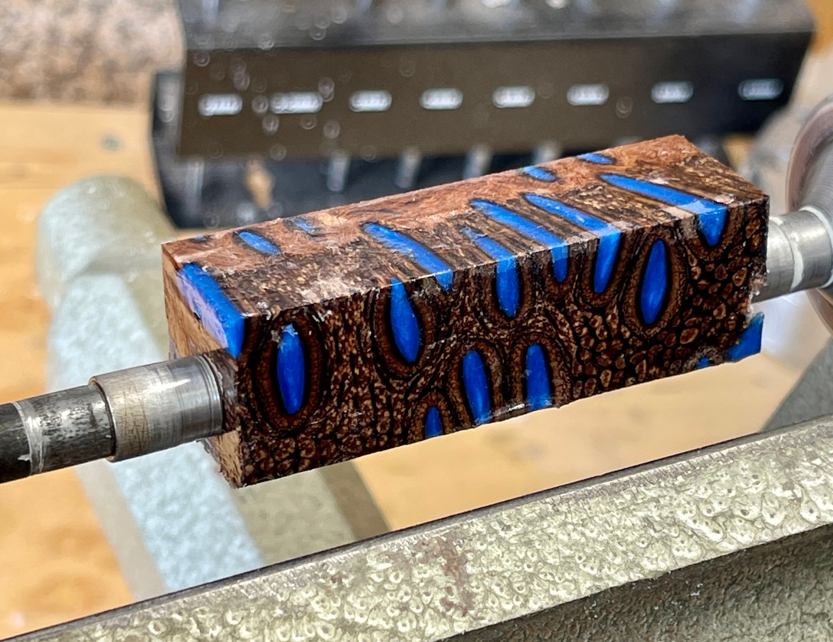 Custom One-off Hand-turned Click Pen Made From a Banksia Pod Cast in ...