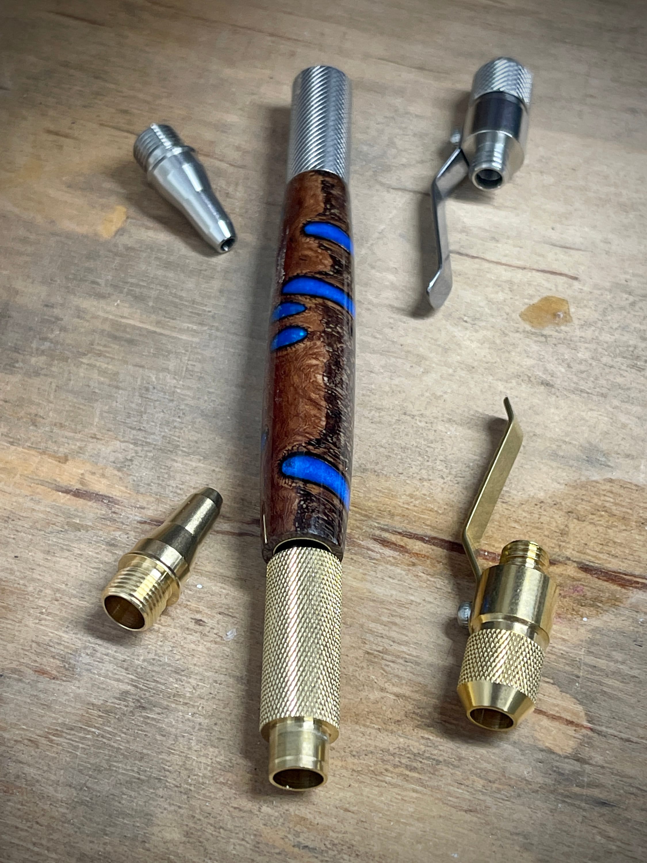 Custom One-off Hand-turned Click Pen Made From a Banksia Pod Cast in ...