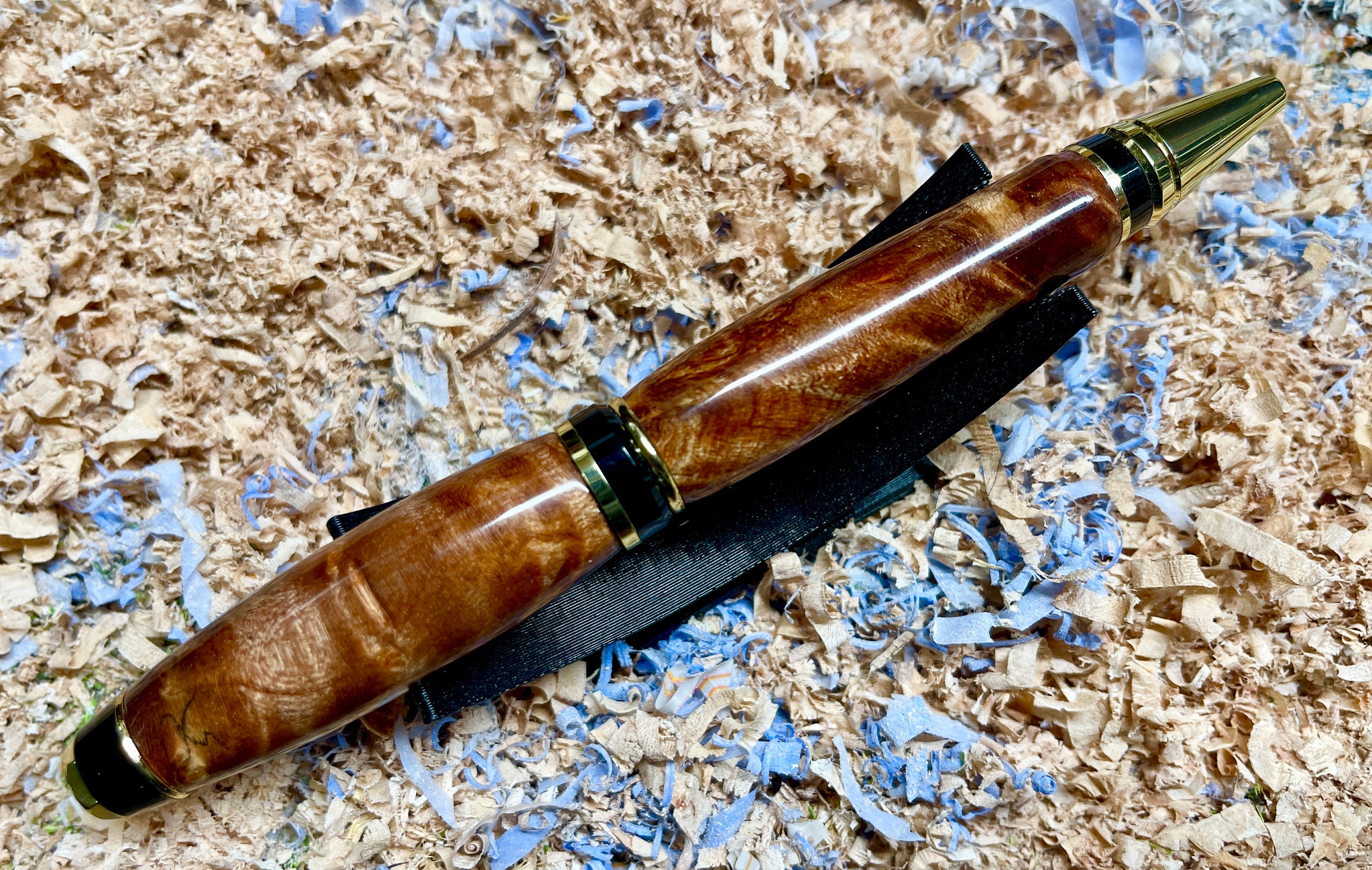 Custom Hand-turned Pen, Made From Maple Burl. - Etsy