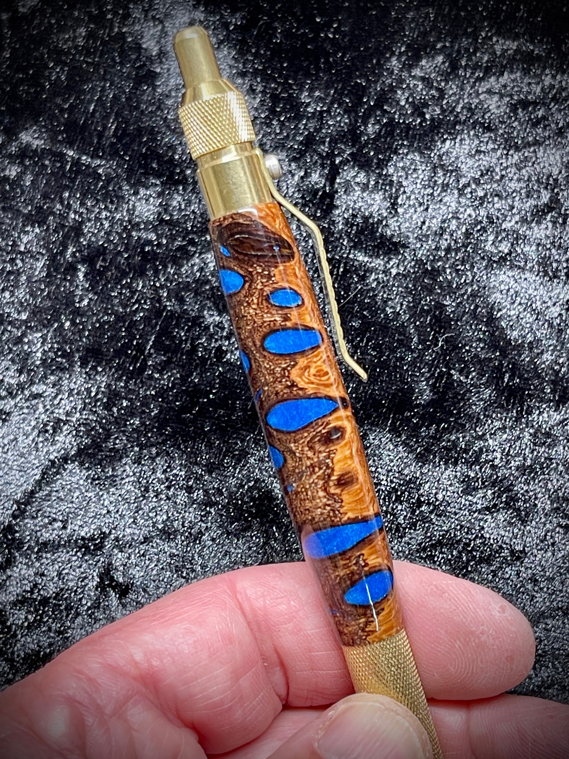 Custom One-off Hand-turned Click Pen Made From a Banksia Pod Cast in ...