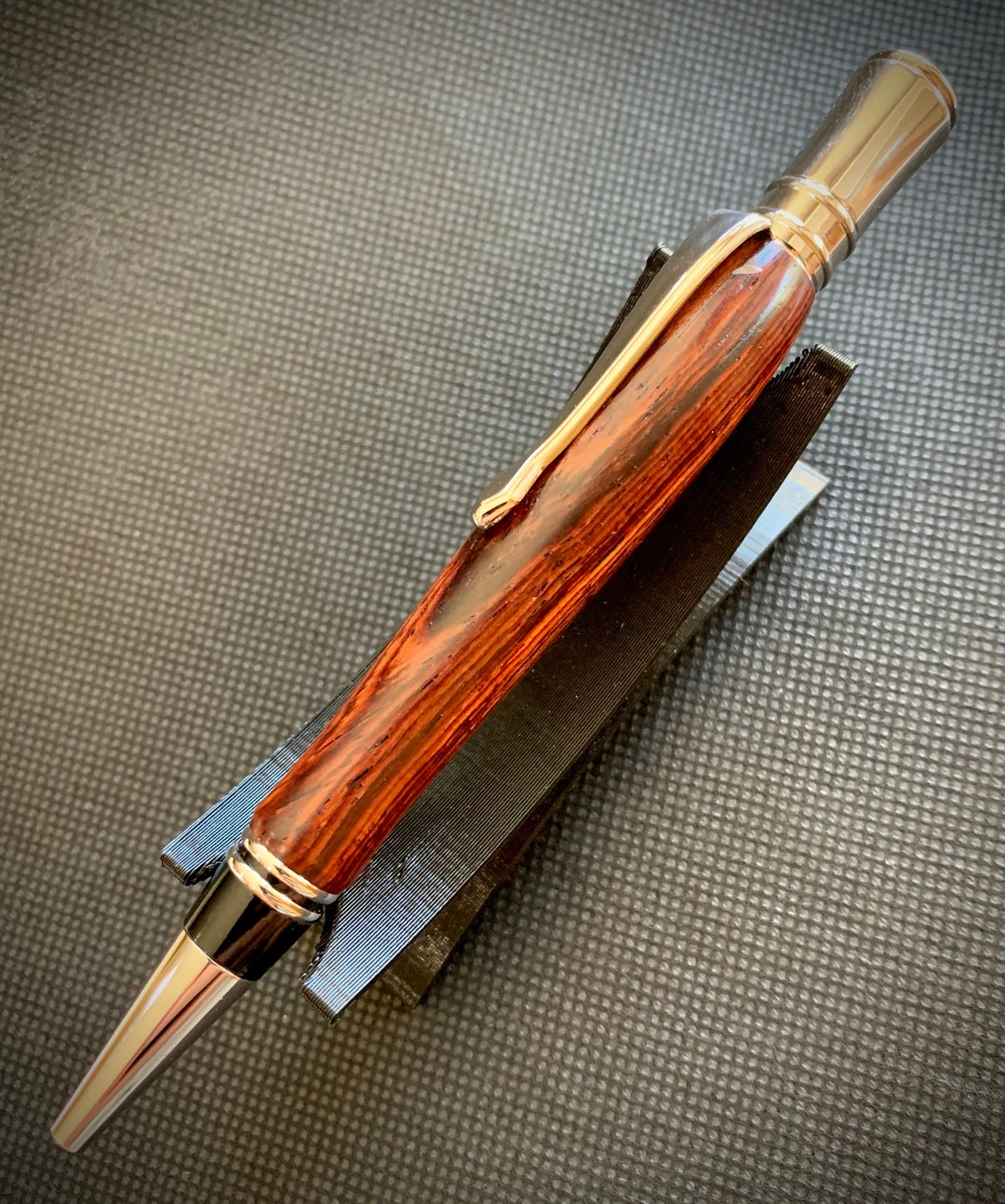 Custom One-off Hand-turned Pen Made From Gorgeous Cocobolo Wood ...