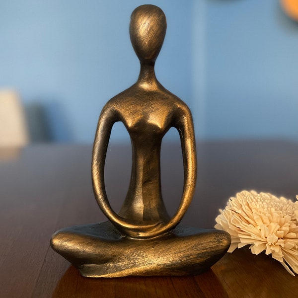 Yoga Garden Sculpture - Etsy