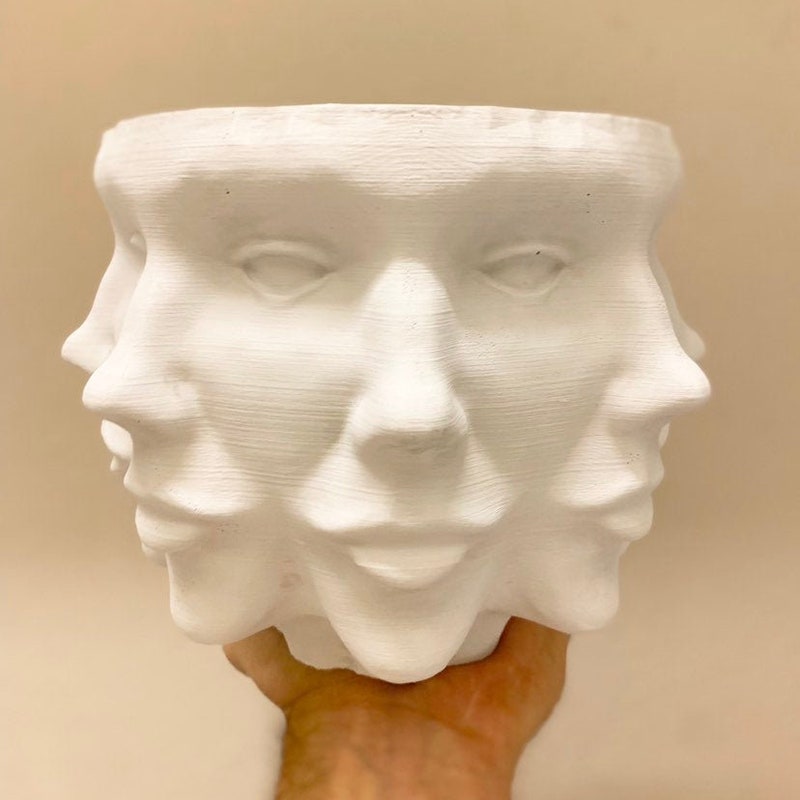 Multi Face Planter - Etsy