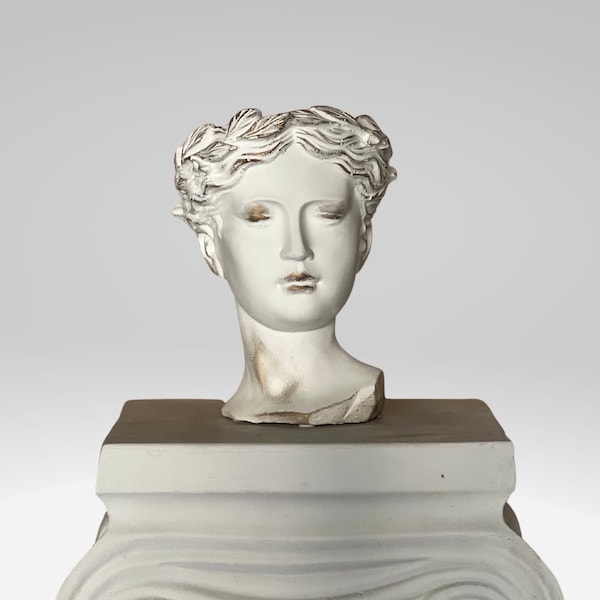 Statue Head Planter Pot - Etsy