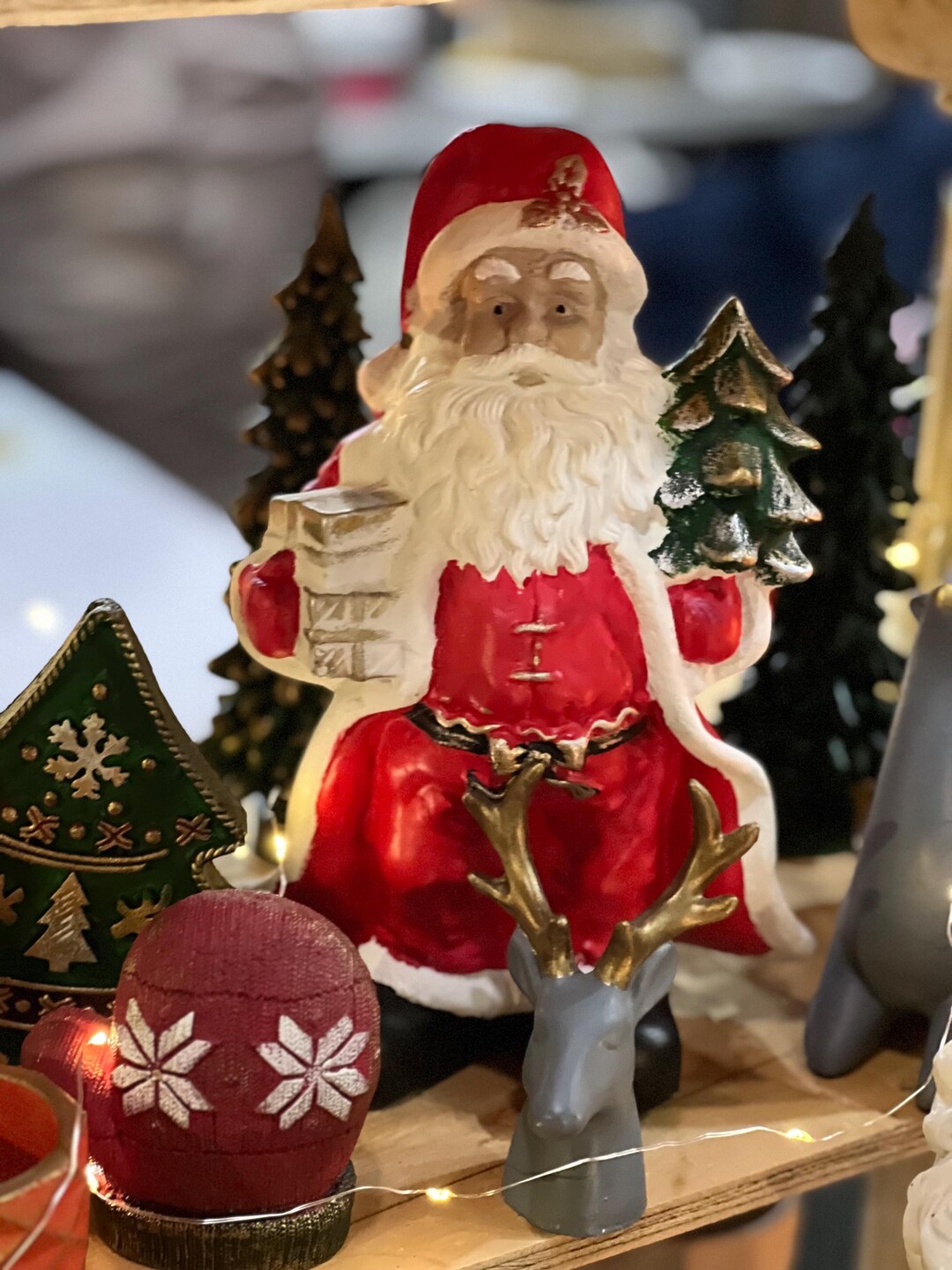 Mix and Match Christmas Ornaments – Santa Claus, Trees, and Reindeer - Etsy