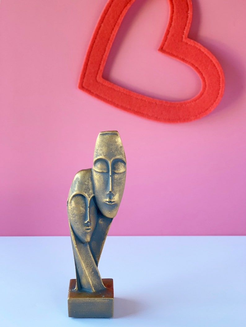 Creative Abstract Decor Statue Face Hand Statues Sculptures - Etsy