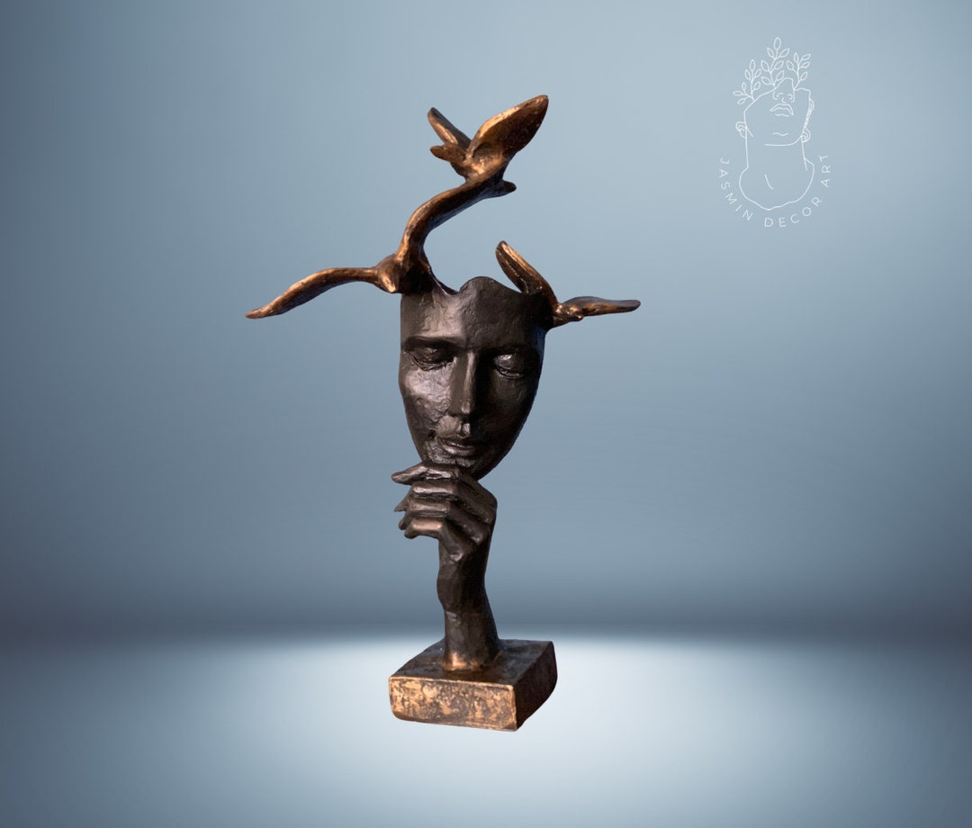 Creative Abstract Decor Statue Face & Hand Statues and Sculpture, I’m ...