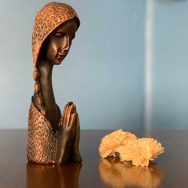 Praying Hands Statue - Etsy