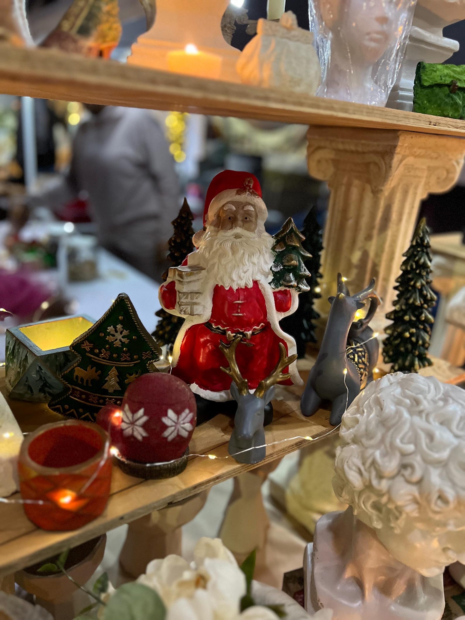 Mix and Match Christmas Ornaments – Santa Claus, Trees, and Reindeer - Etsy