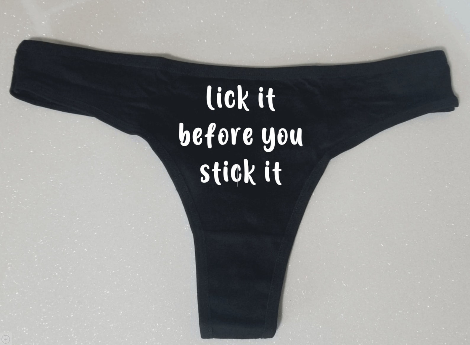 Lick It Before You Stick It Thongs or Panties - Etsy