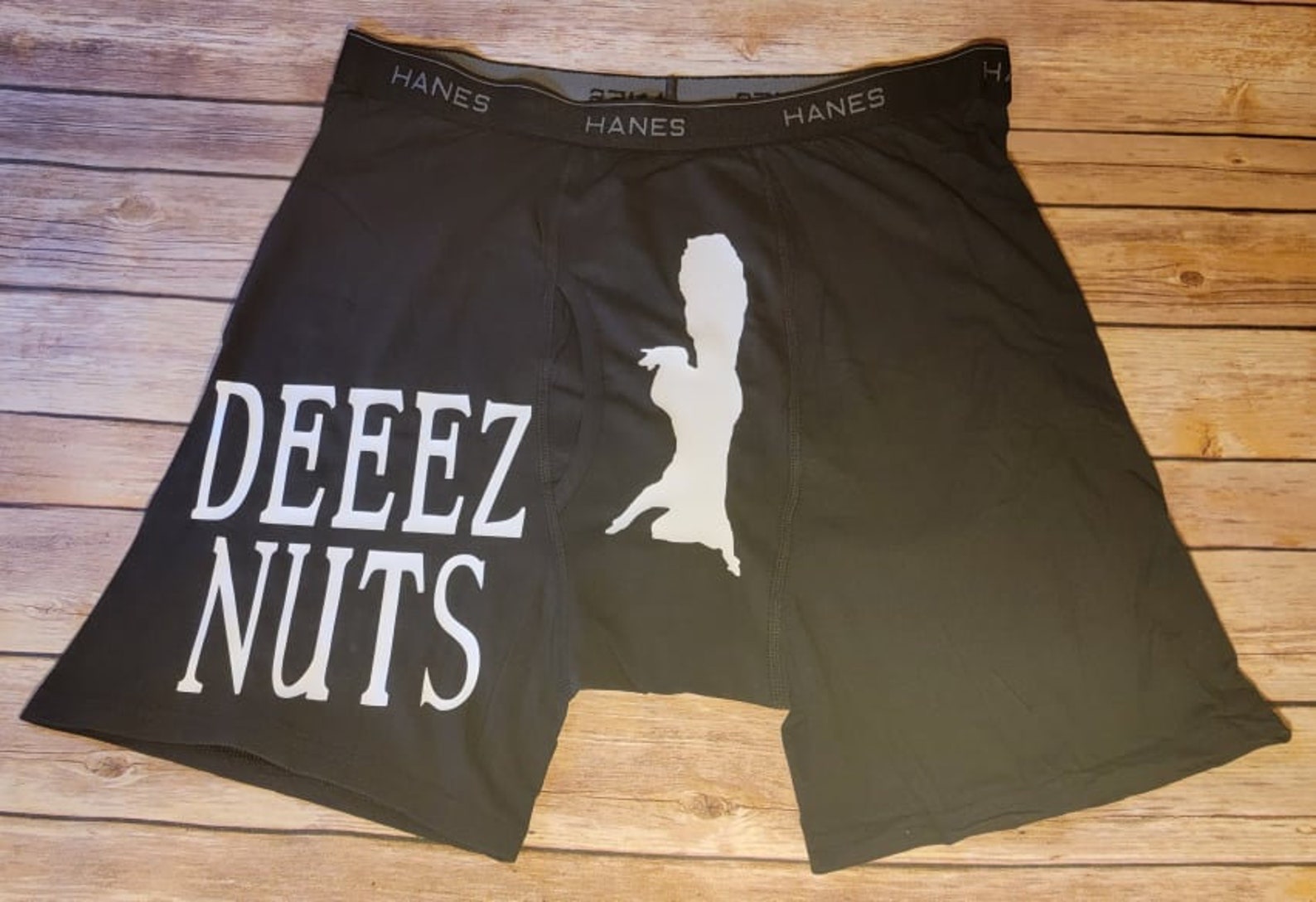 Deez Nuts Mens Funny Boxer Briefs - Etsy