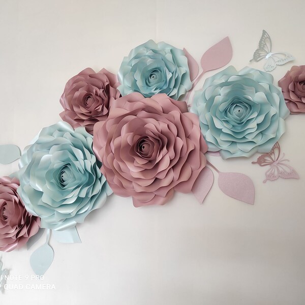 Chanel Paper Flowers - Etsy
