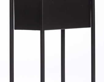 Modern Metal Steel Plant Box Flower Box Plant Rack Tall Plant Holder ...